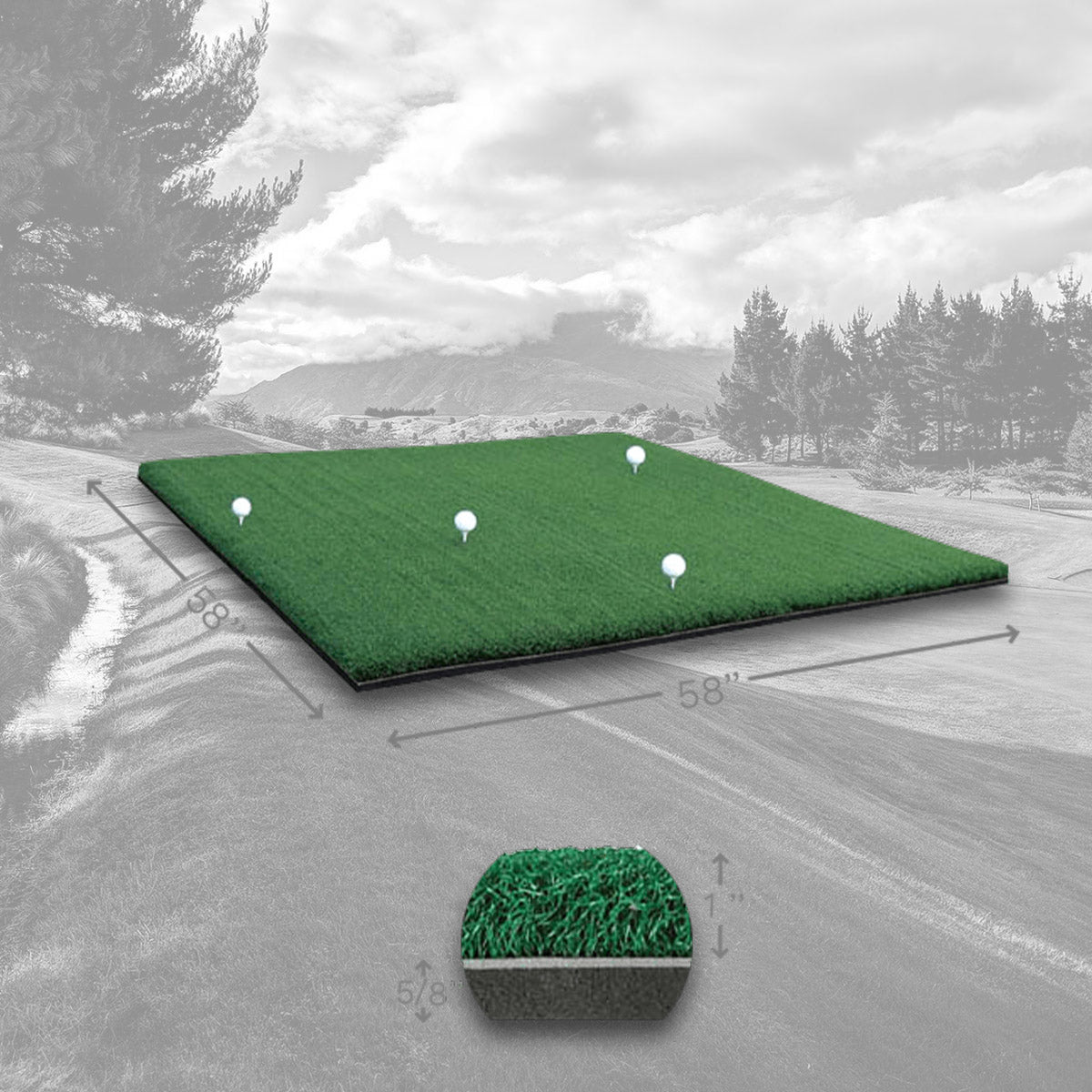 Country Club Mat – Pelzer Golf Supplies