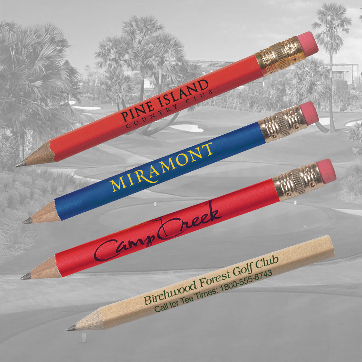 Pencils - Printed – Pelzer Golf Supplies